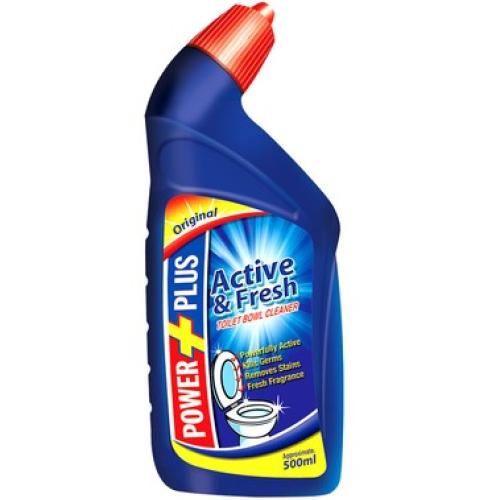 Power Plus Toilet Bowl Cleaner 500ml | Powerful Stain Removal | Rajput ...