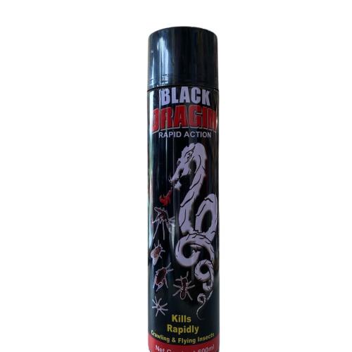 Black Dragon Insecticide Aerosol Spray 600ml | Powerful Mosquito ...